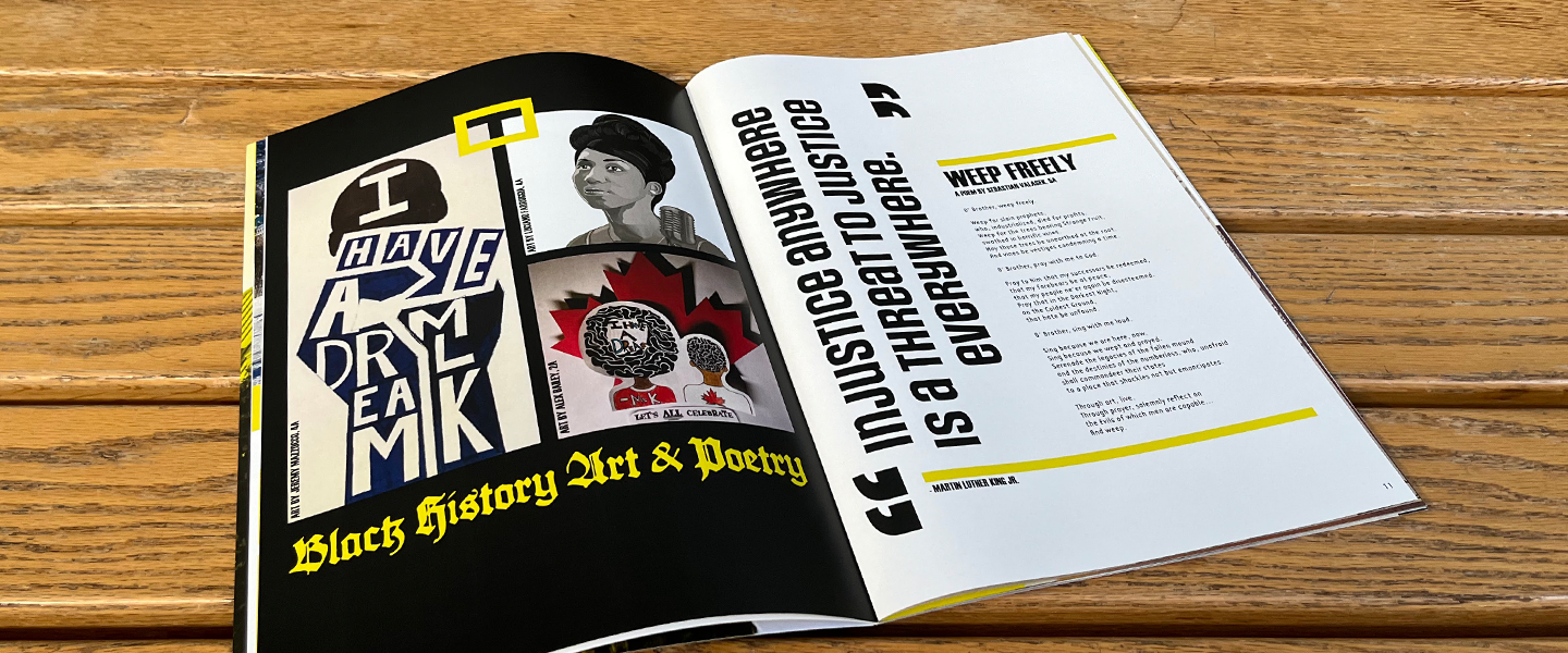 2021-22 Venture Arts Magazine Now Available | Loyola High School